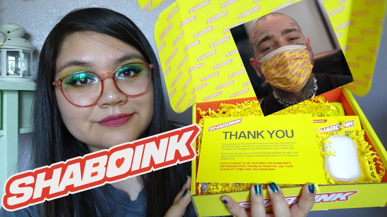 SHABOINK Clean Kit - Unboxing!! (A Post Malone Project) - YouTube