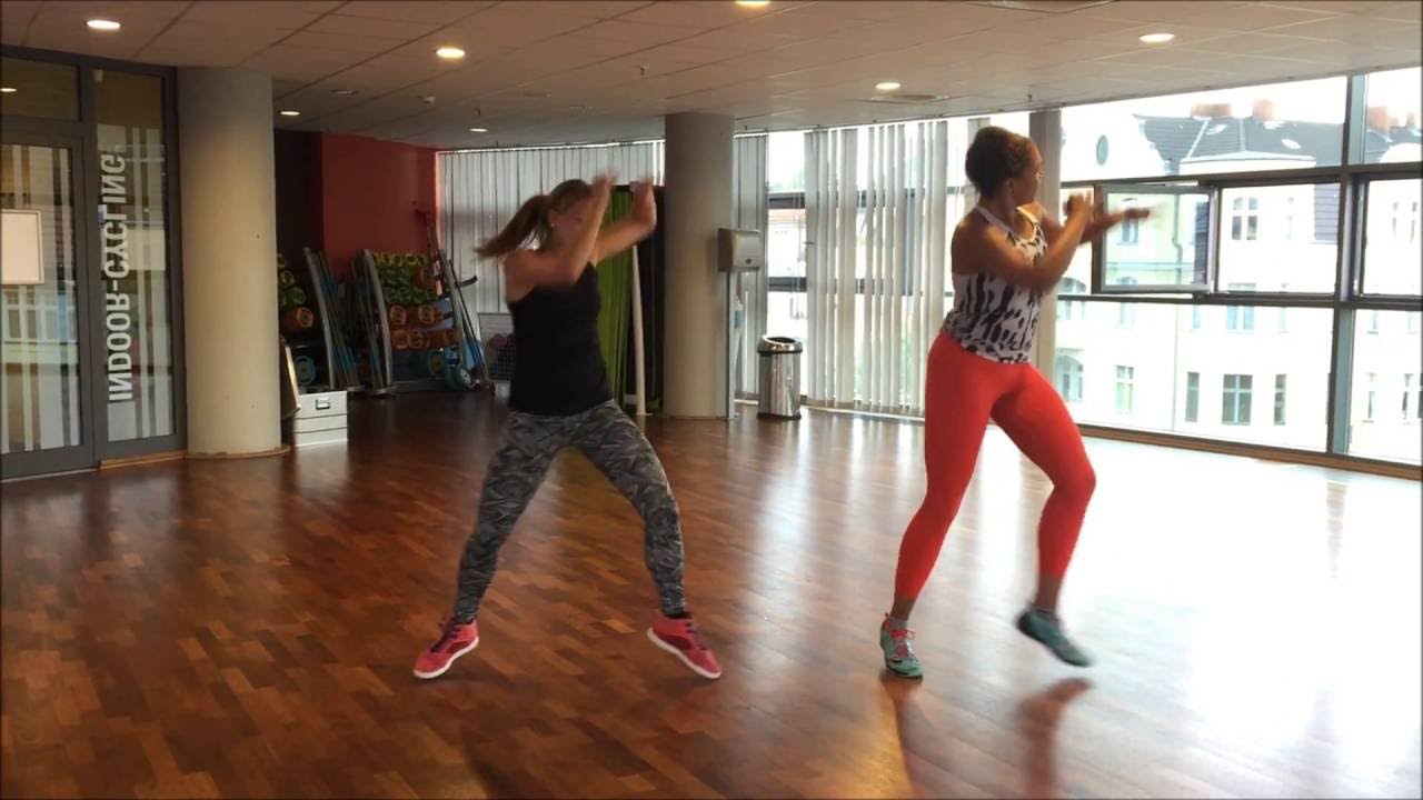Pep Rally Zumba ® routine by Elena & Joyce - YouTube