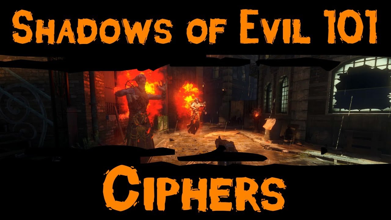 Zombies 101 :: Shadows of Evil 101 :: All solved Ciphers - YouTube