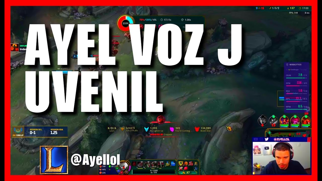 AYELLOL - Ayel voz juvenil | LOL Clips - Familia LoL - YouTube