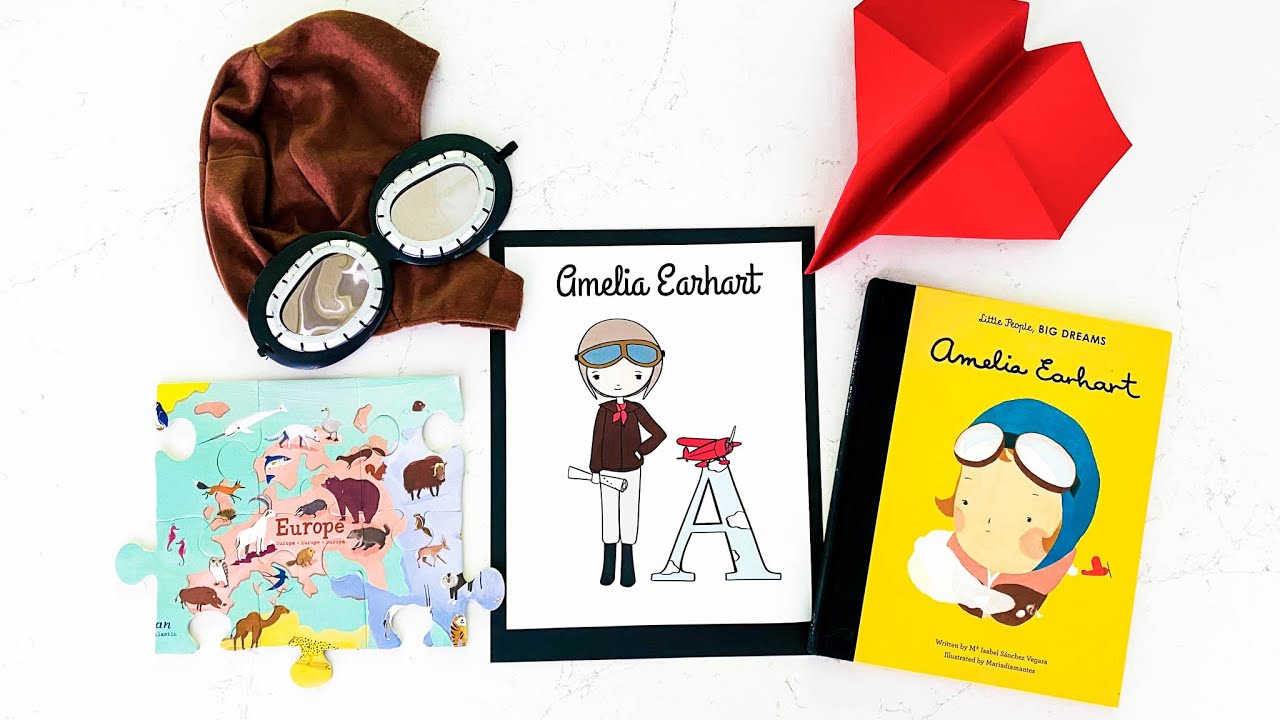 Amelia Earhart: Women's History Month! - YouTube