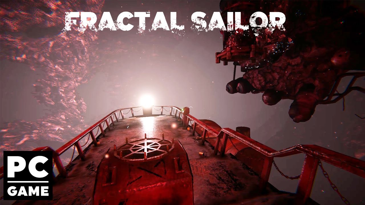 Horror game where you navigate a fractal world with a bizarre and giant ...