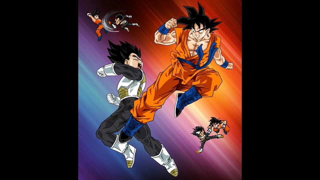 SSF2 MODS | Batallas con mods - #1 | Goku FNF vs Vegeta FNF - YouTube