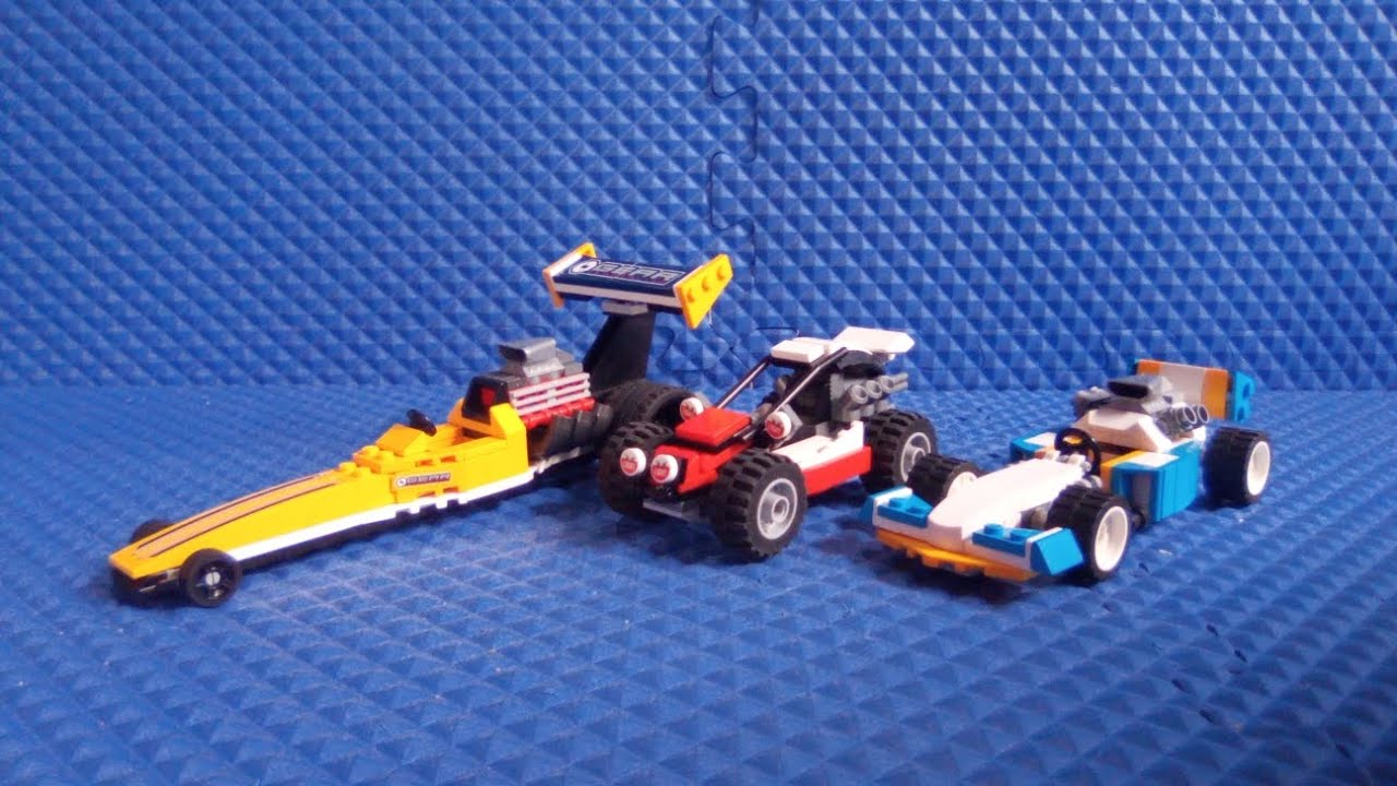 Lego Race Cars MOC - YouTube