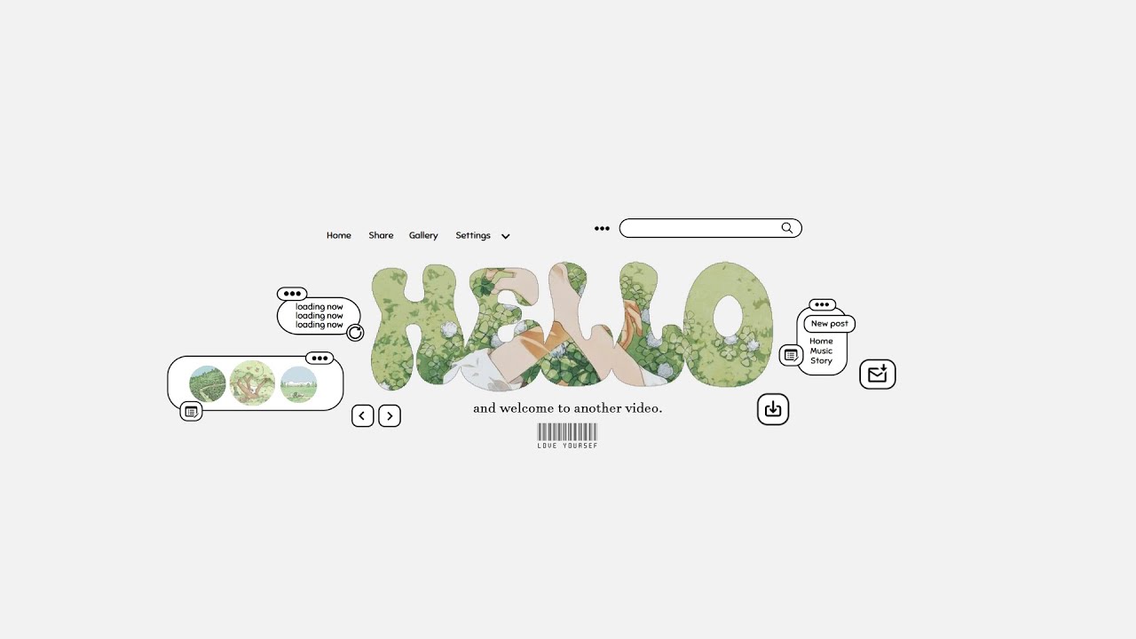 cute aesthetic Intro & Outro templates (anime themed) | FREE FOR USE ...