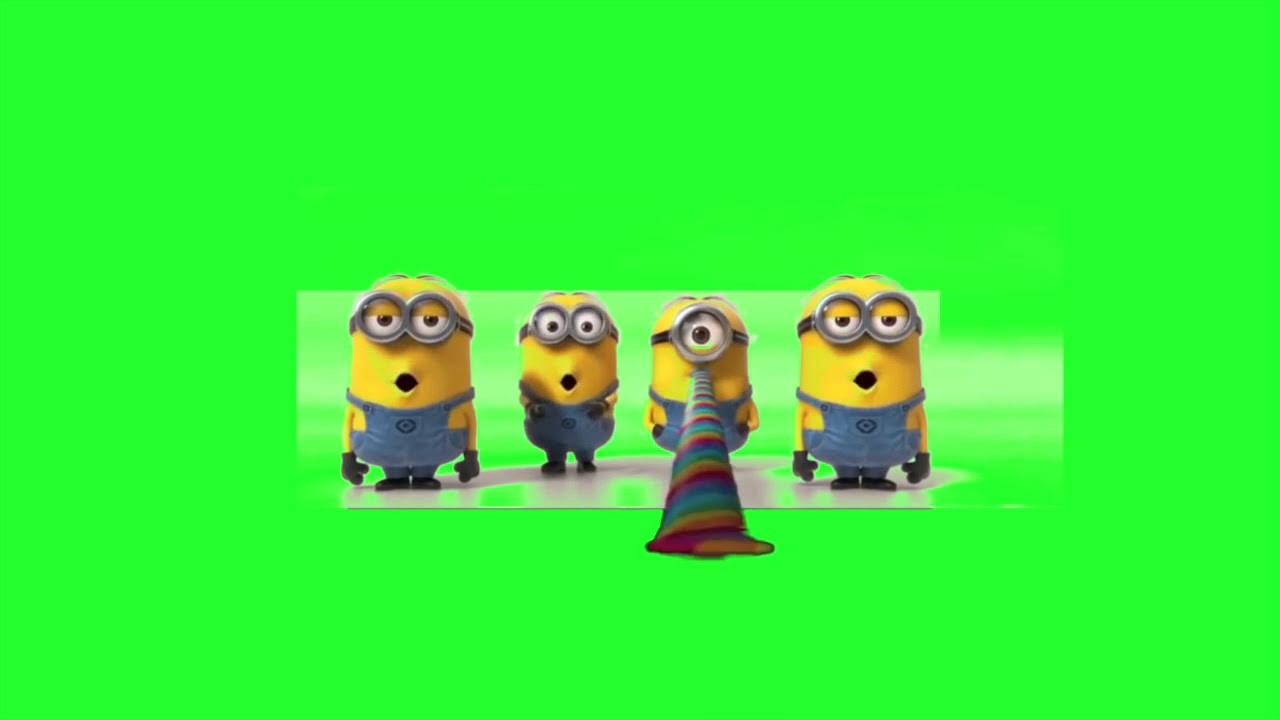 Minions BaBa Song GreenScreen ' chroma ' HD- video viền xanh - YouTube