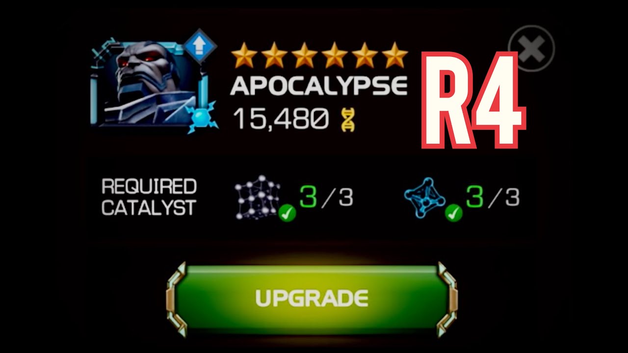 MCOC | APOCALYPSE UPGRADE RANK 4 | Marvel | Kabam| contest of champions ...
