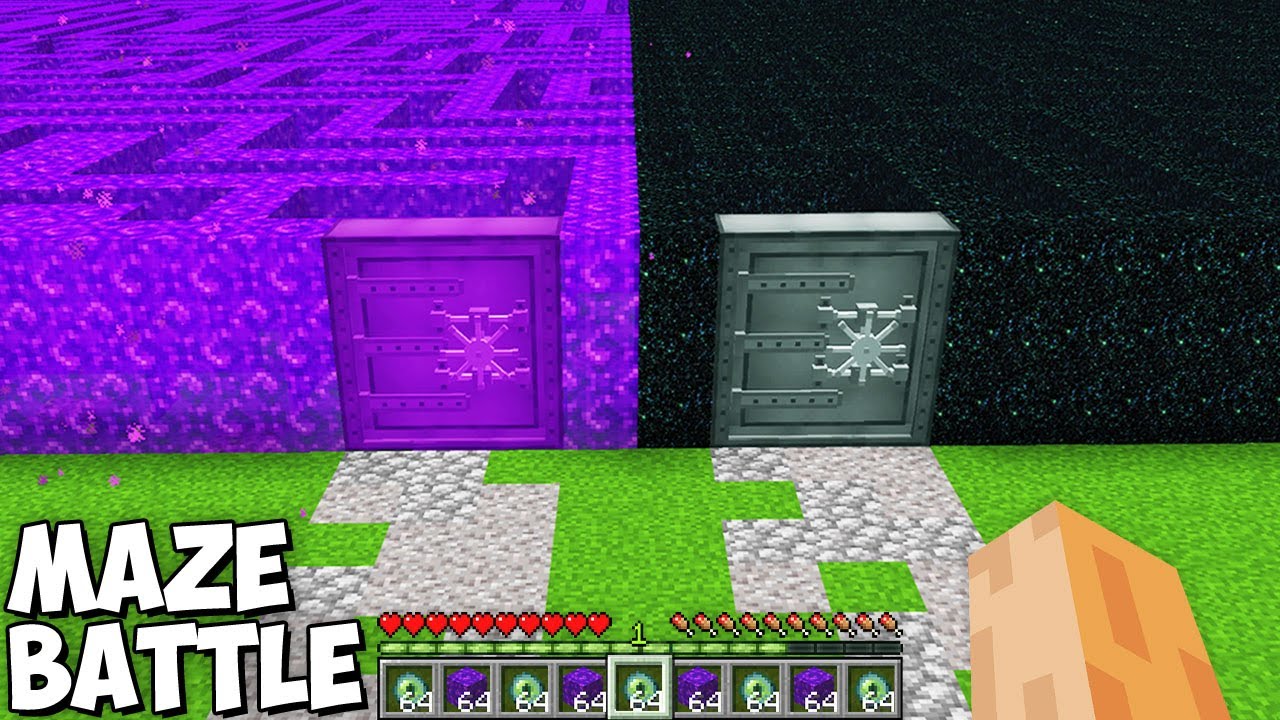 I found ENDLESS PORTAL MAZE vs END LABYRINTH Battle !!! New Secret ...