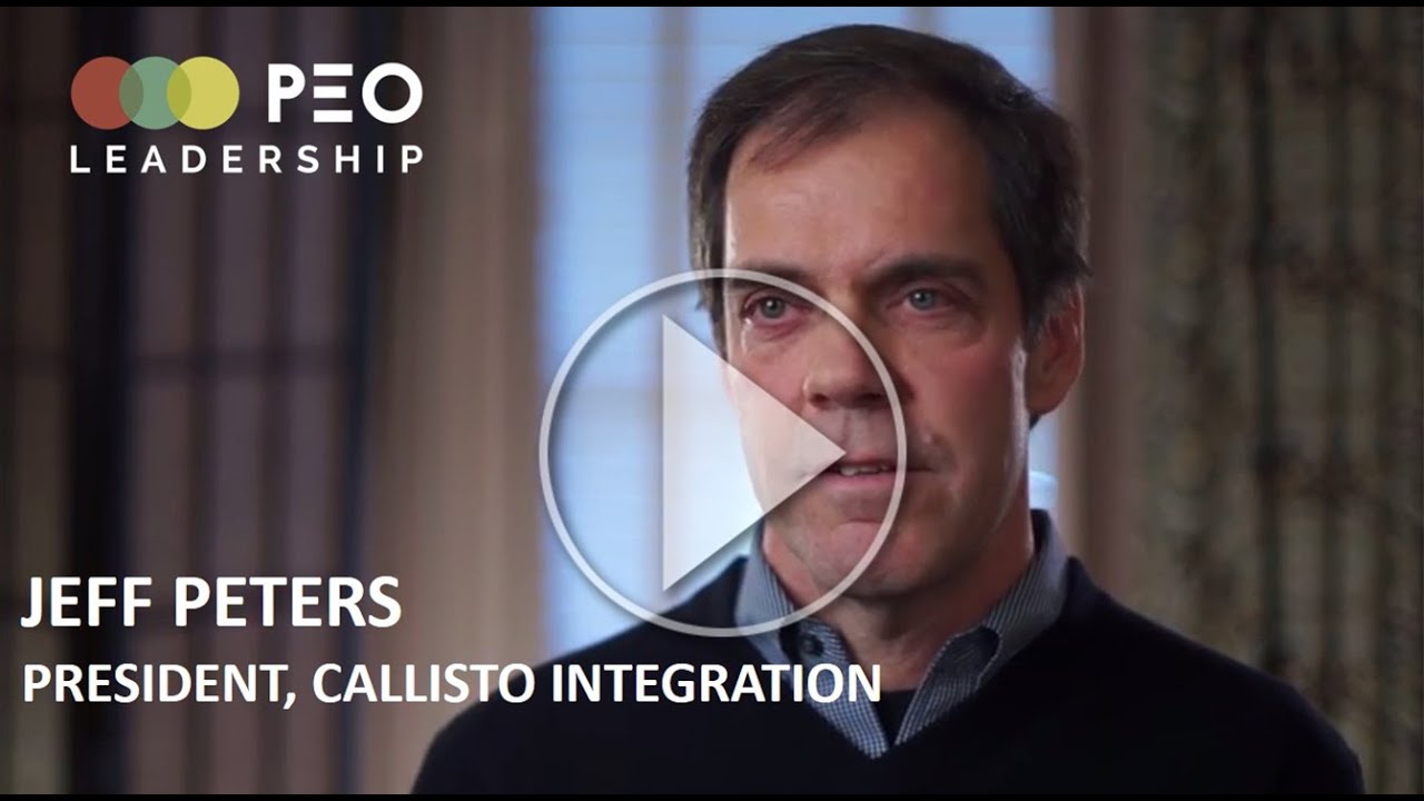 PEO Leadership Testimonial - Jeff Peters, Callisto Integration - YouTube