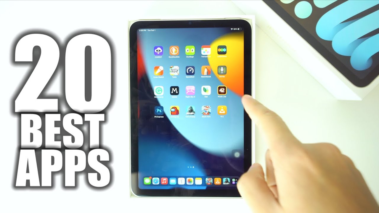 20 Best Apple iPad mini 6 Apps You NEED! - YouTube