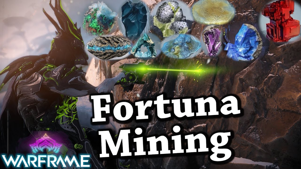 Warframe | Mining In Fortuna/Orb Vallis [Guide] - YouTube