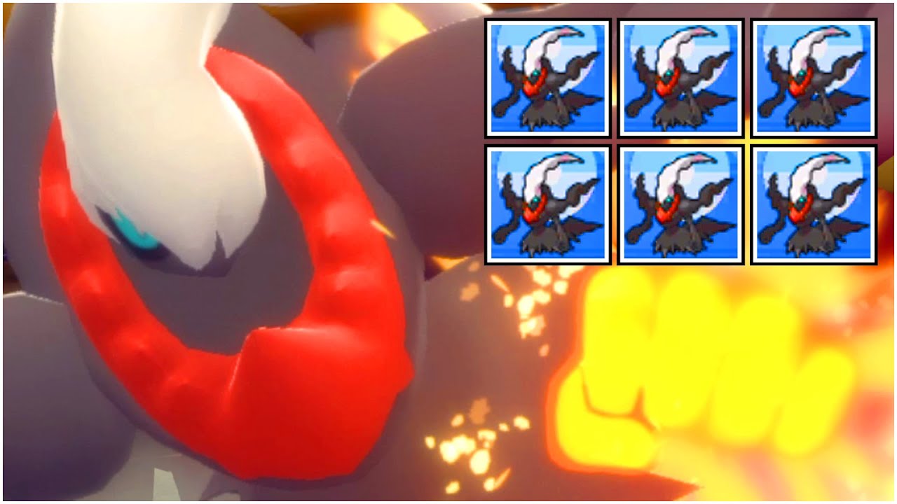 FULL DARKRAI TEAM! Shiny Darkrai Dark Void Moveset - How To Use Darkrai ...