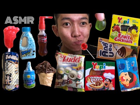 ASMR CANDY PARTY [MUKBANG] | กินขนมเด็ก