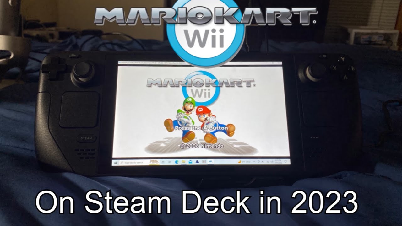 Mario Kart Wii on Steam Deck in 2023 - YouTube