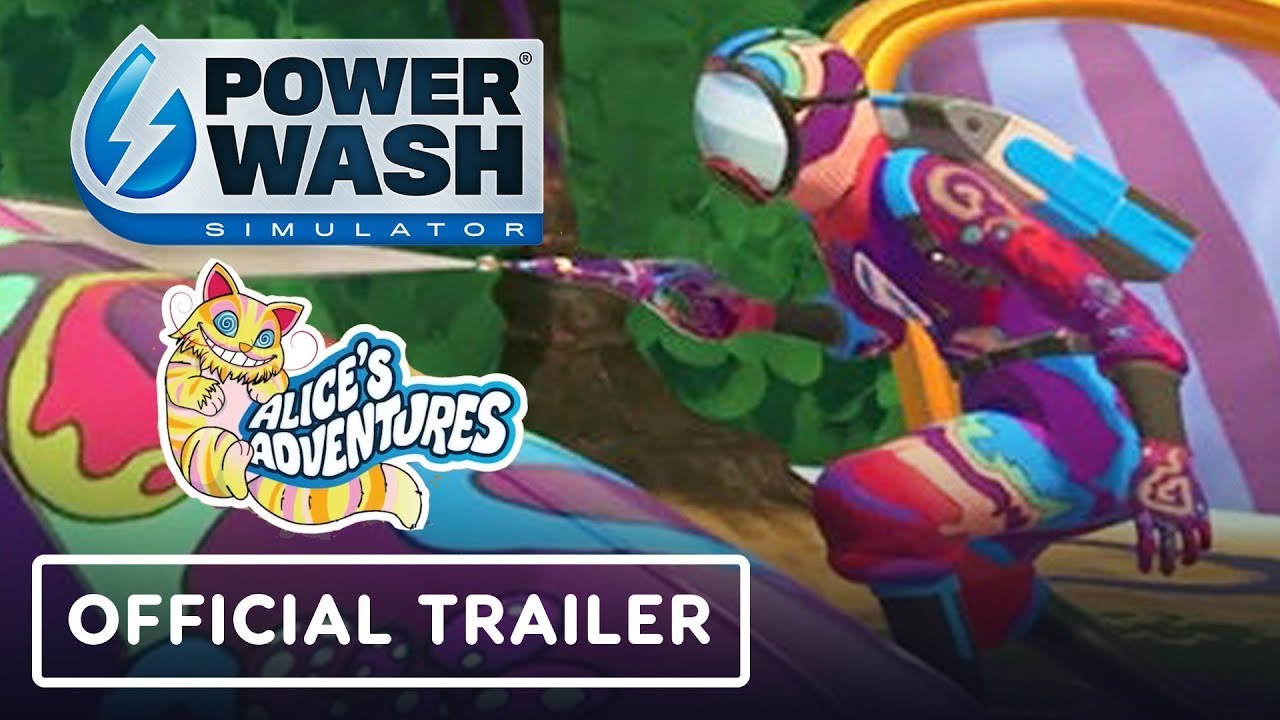 PowerWash Simulator Official Alice's Adventures Special Pack Release ...