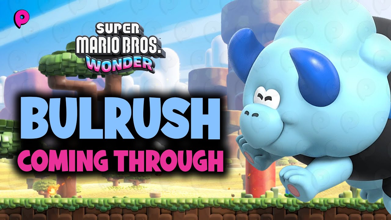 Super Mario Bros Wonder - Bulrush coming through - YouTube