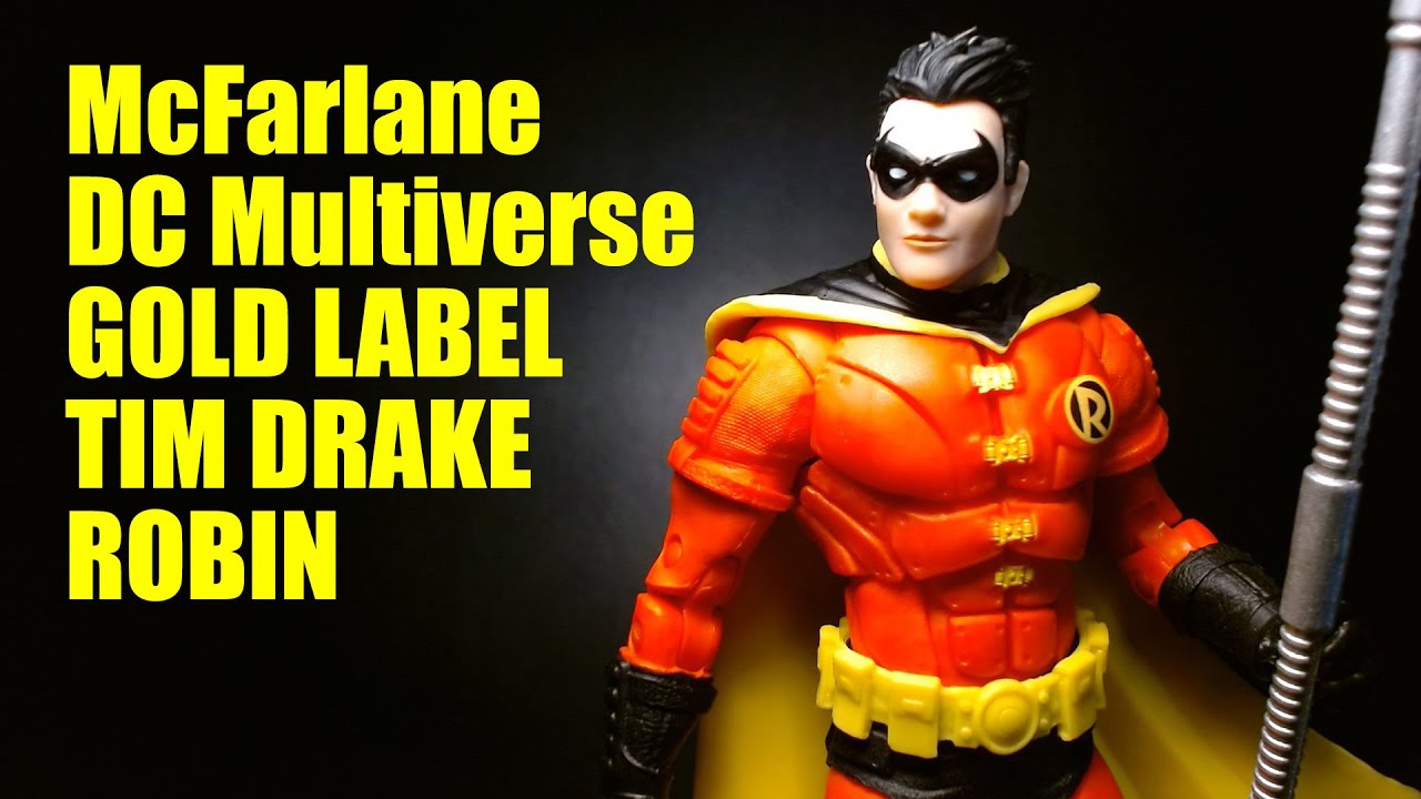 McFarlane Tim Drake Robin Gold Label DC Multiverse DC Comics Action ...