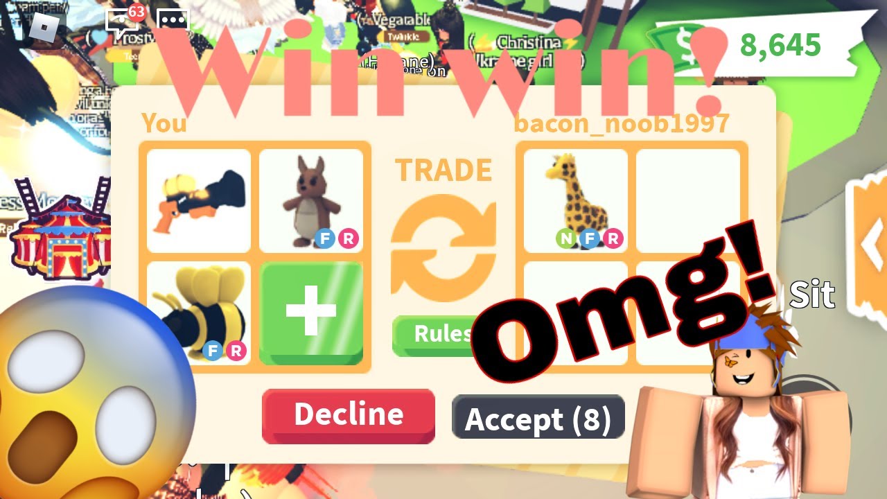 What Will People Trade For Candy Cannon||Part 2||Omg I got It||Adopt Me ...