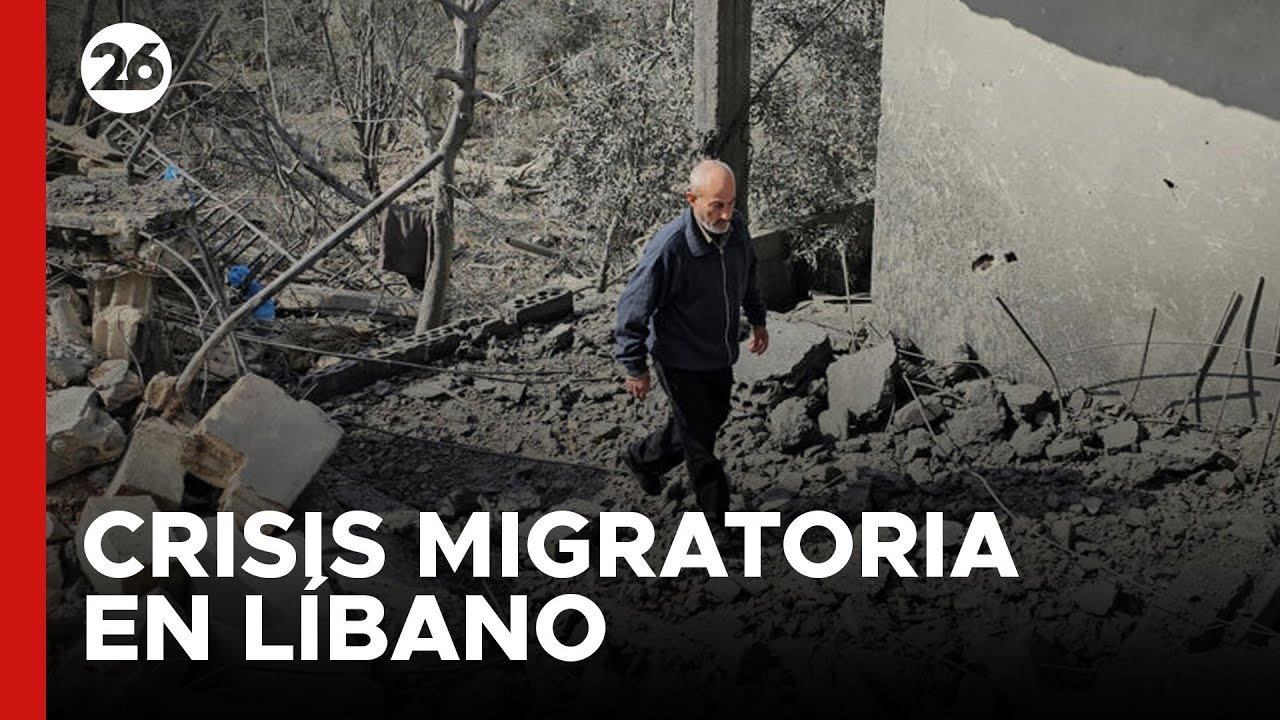 LÍBANO | DESPLAZADOS buscan REGRESAR a sus HOGARES | Videos | Canal26.com