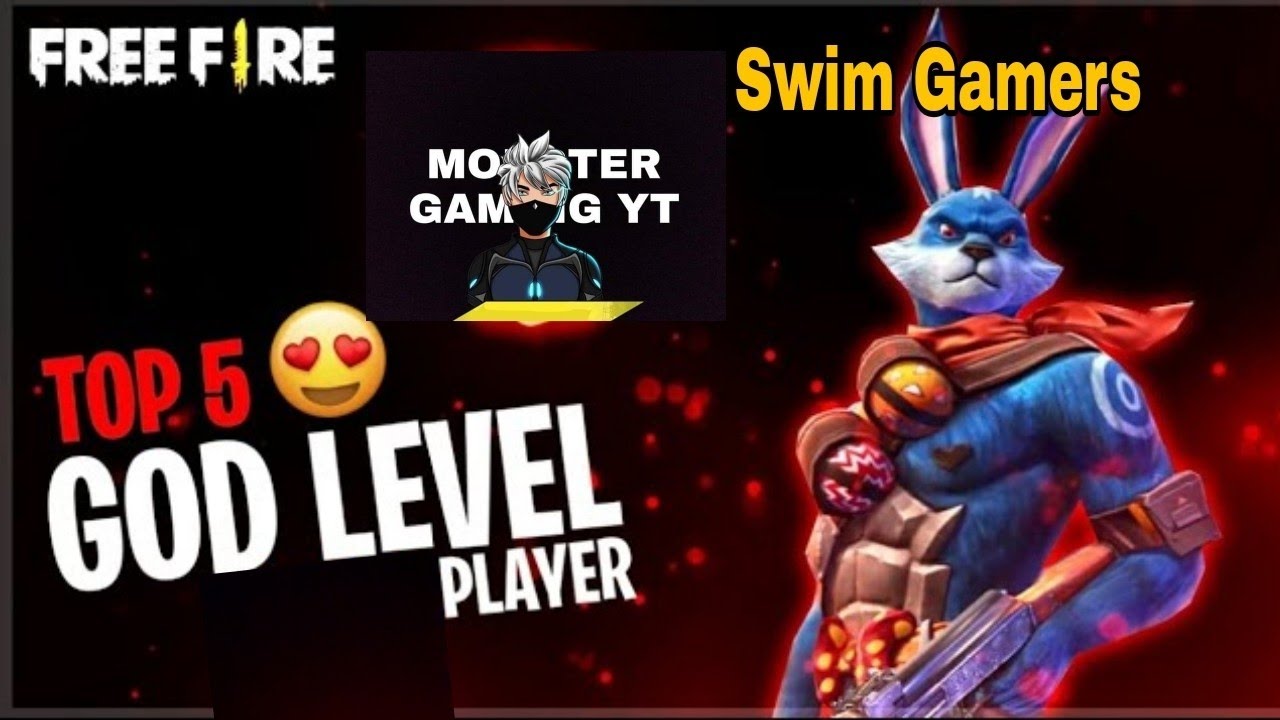 TOP 5 GOD LEVEL PLAYERS😱🔥|| GARENA FREE FIRE - YouTube