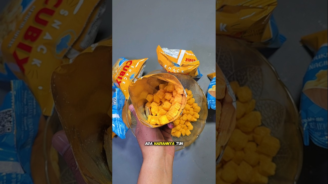 Unboxing ciki cubix berhadiah uang - YouTube