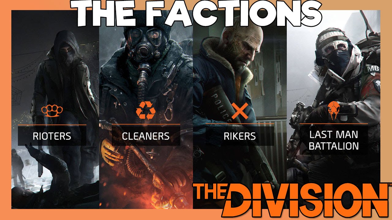 Tom Clancy's The Division - Enemy Faction Information - YouTube