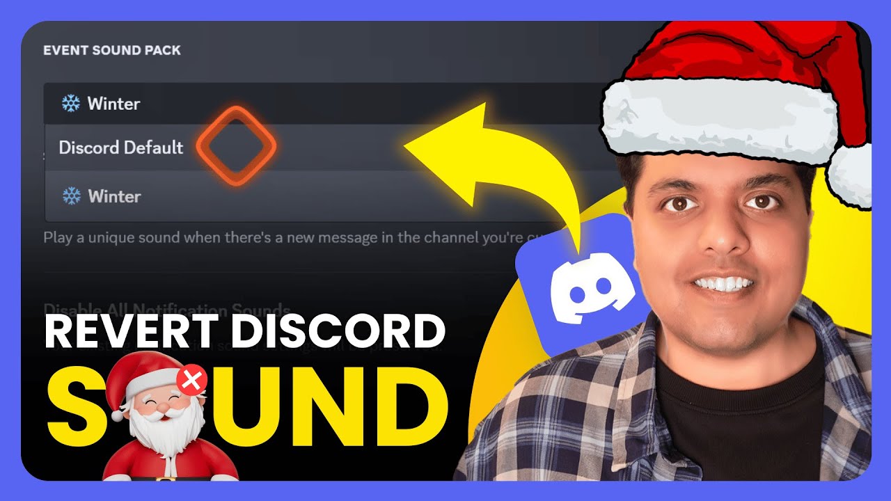 How To Revert Discord Winter / Christmas Notification Event Sound ...