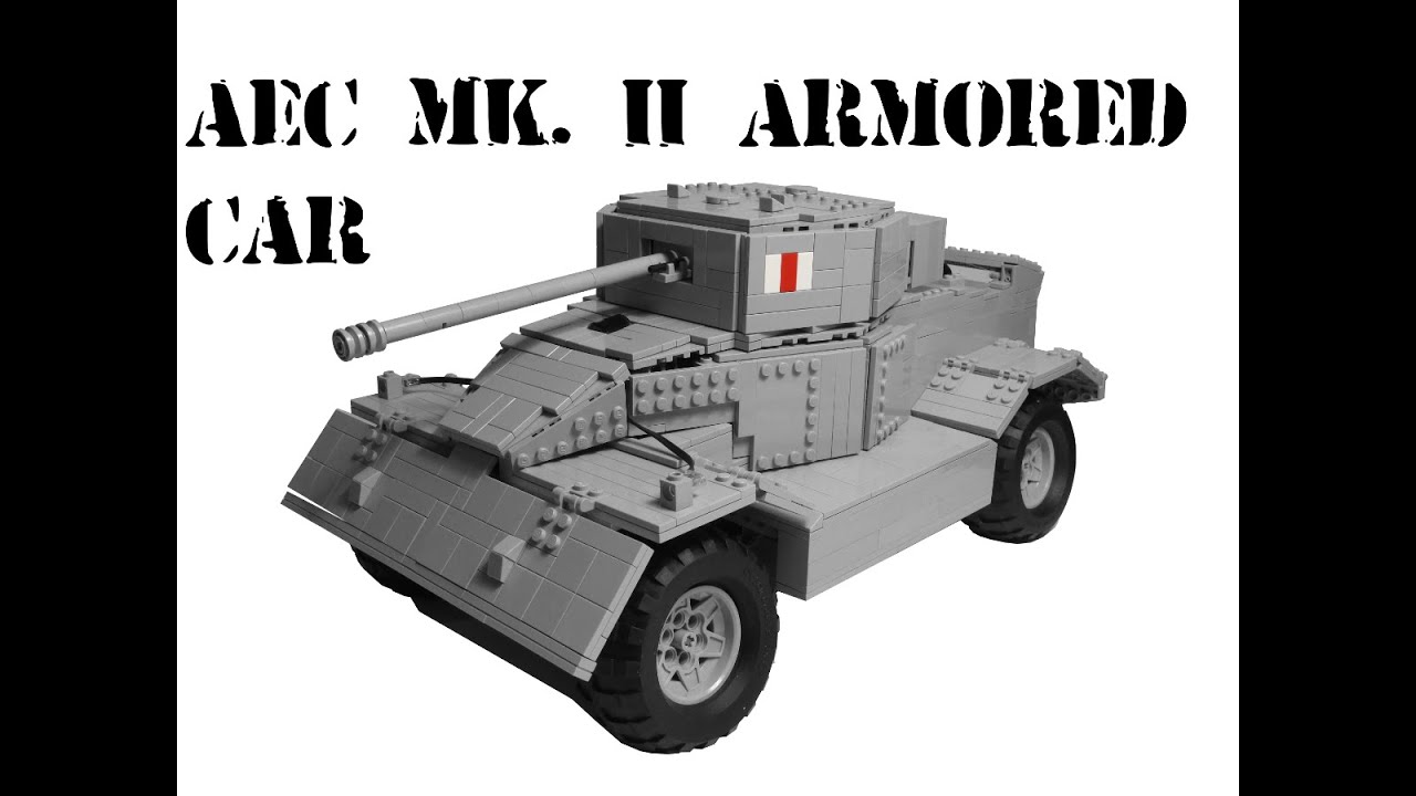 Lego AEC MK. II Armored car (RC) - YouTube
