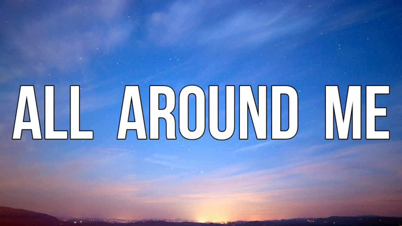 Bahari, Cody Lovaas - All Around Me (Lyrics Video) - YouTube