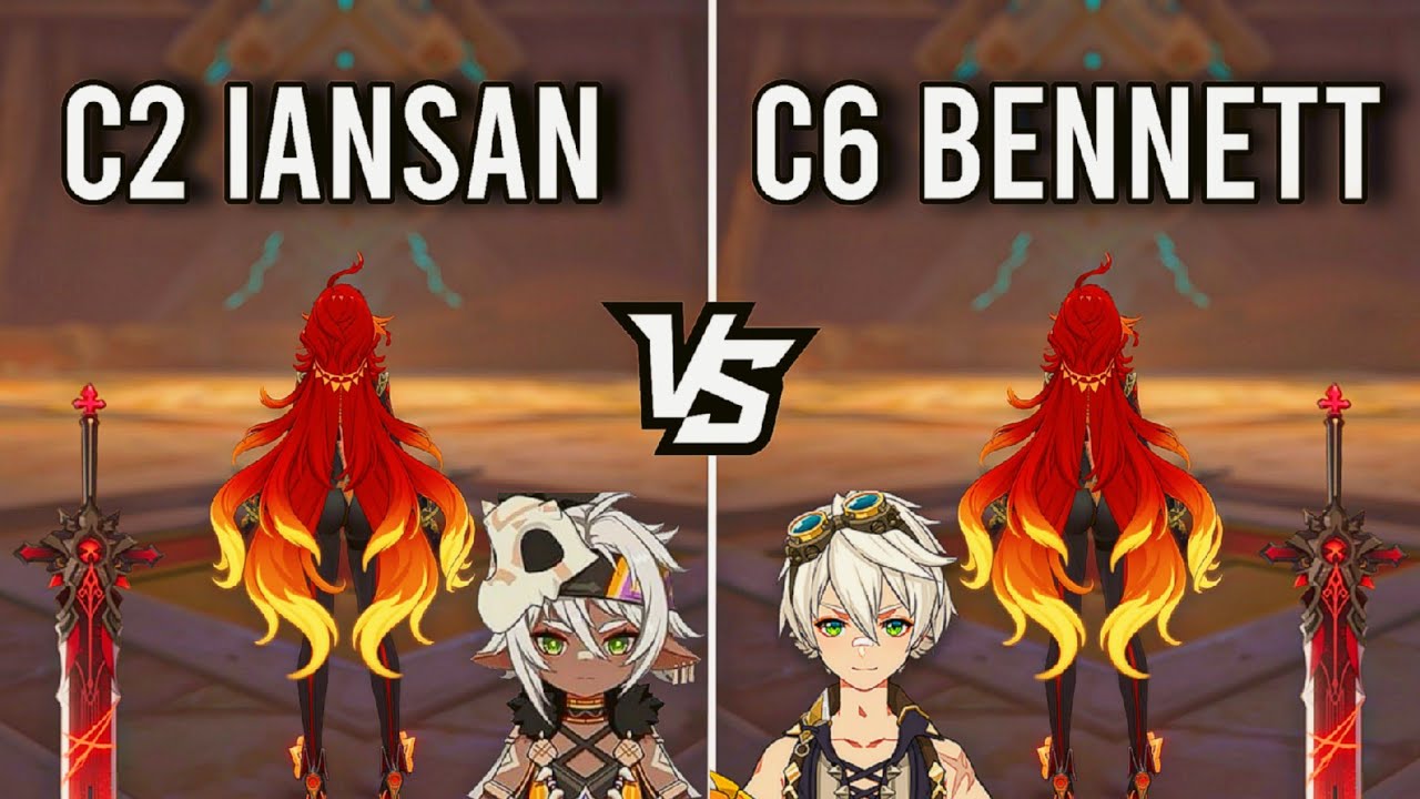 C6 Bennett vs C2 Iansan!! BEST Team for C0 MAVUIKA ?? [Genshin Impact ...