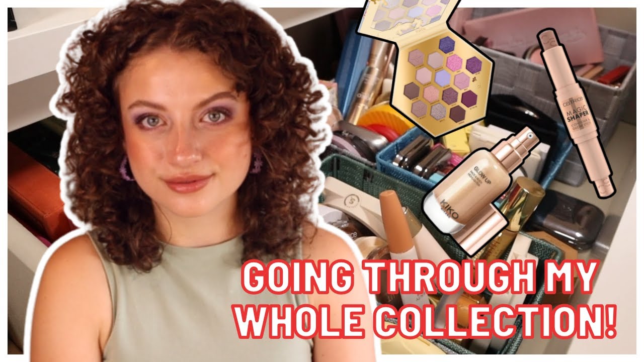 MAKEUP COLLECTION DECLUTTER AND ORGANIZATION 2023 - YouTube