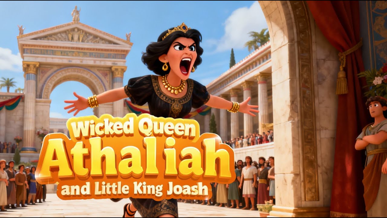 Wicked Queen Athaliah and King Joash | Animated Bible Stories for Kid ...