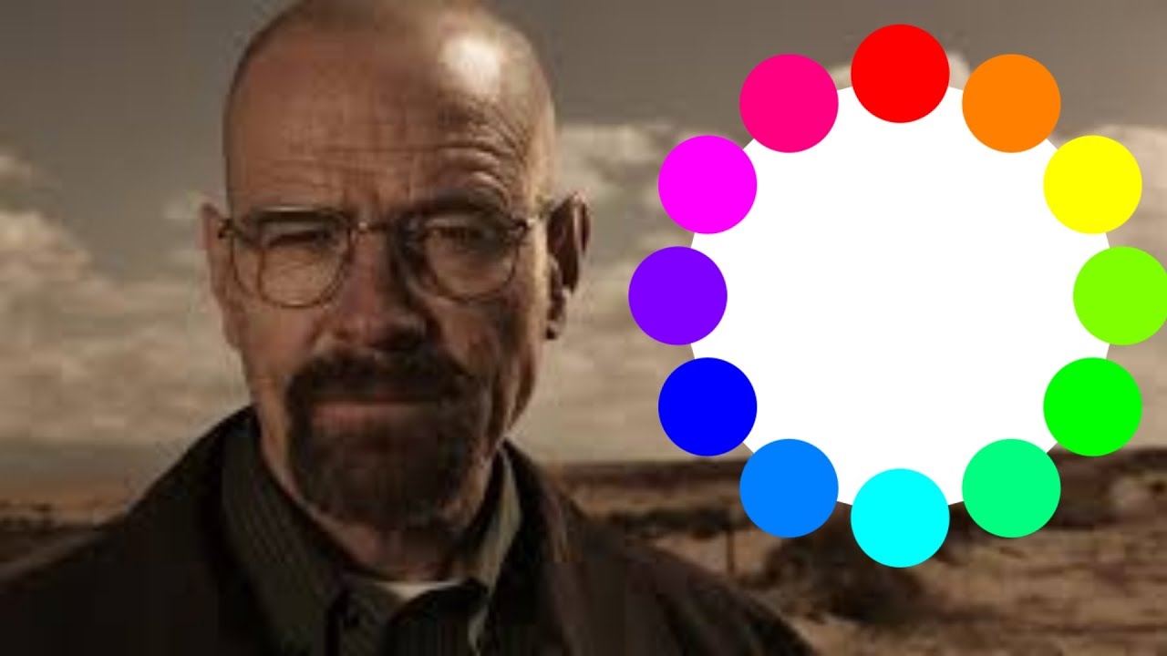 Walter White Breaking Bad learns his colors - YouTube