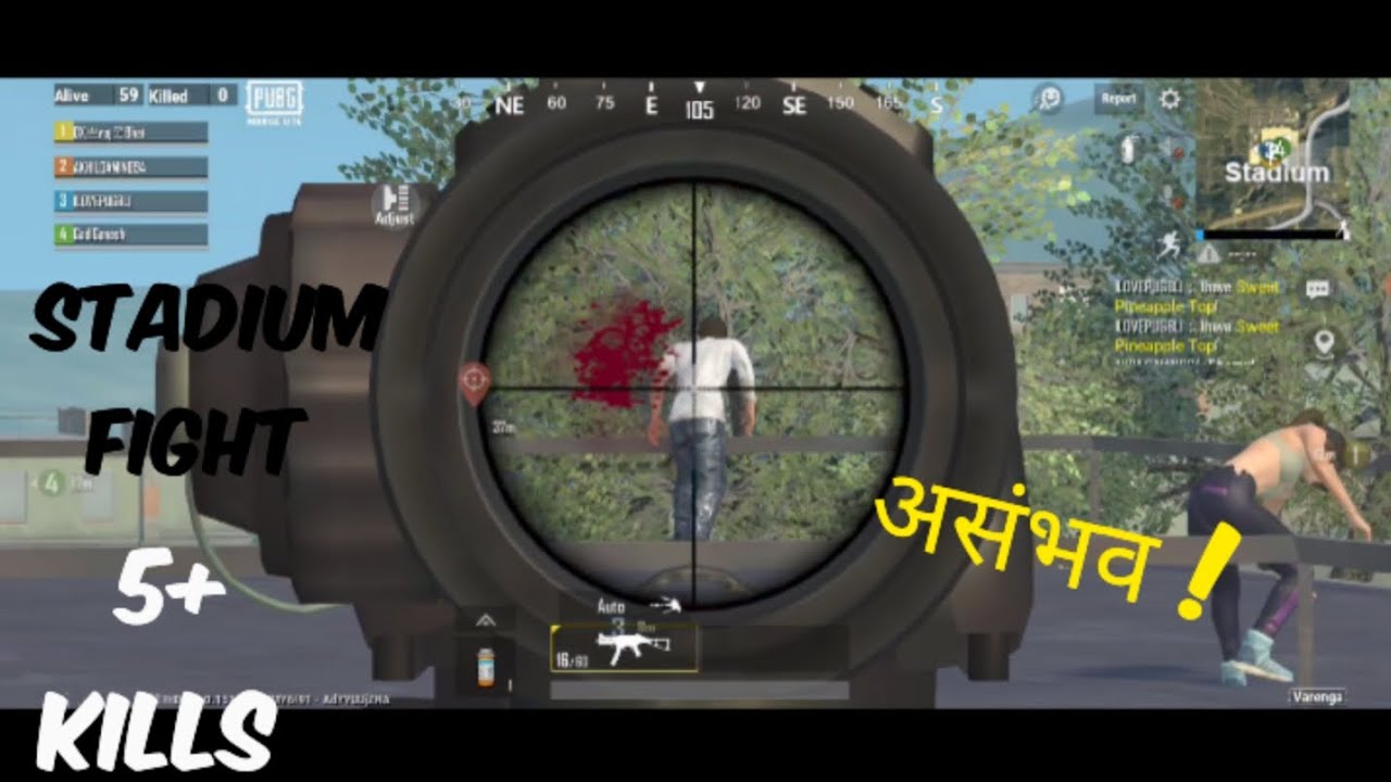 Pubg Mobile Lite Stadium Fight Full Gameplay #pubgmobilelite - YouTube