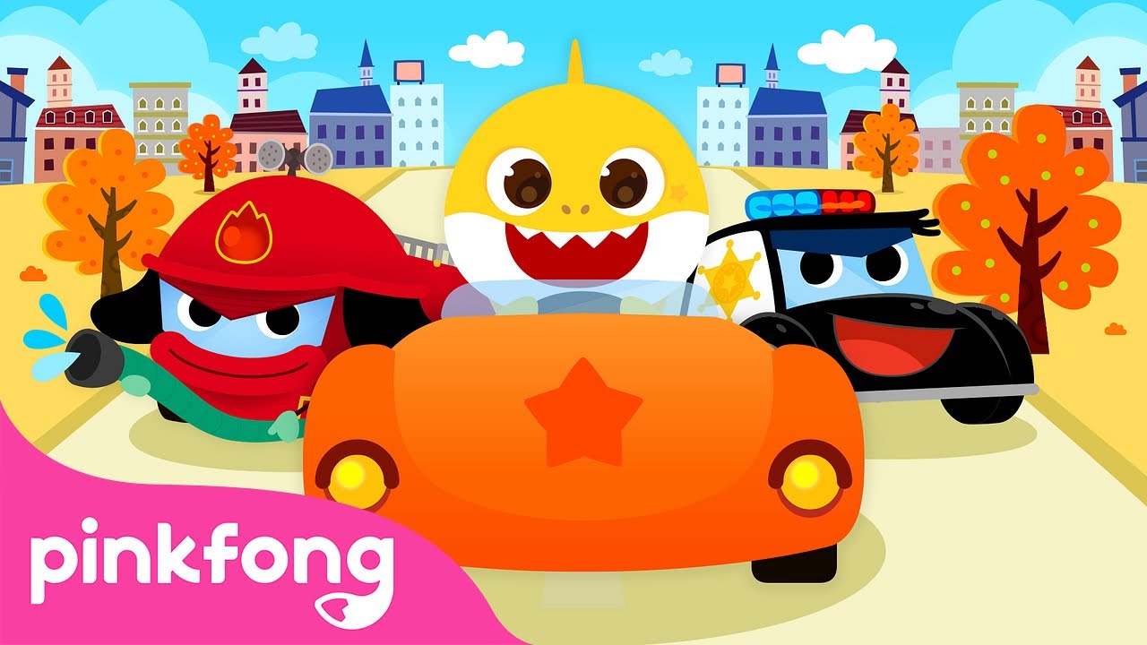 Which Vehicle Clears Leaves?🍂ㅣGarbage truck Bulldozer ㅣPinkfong Kids ...