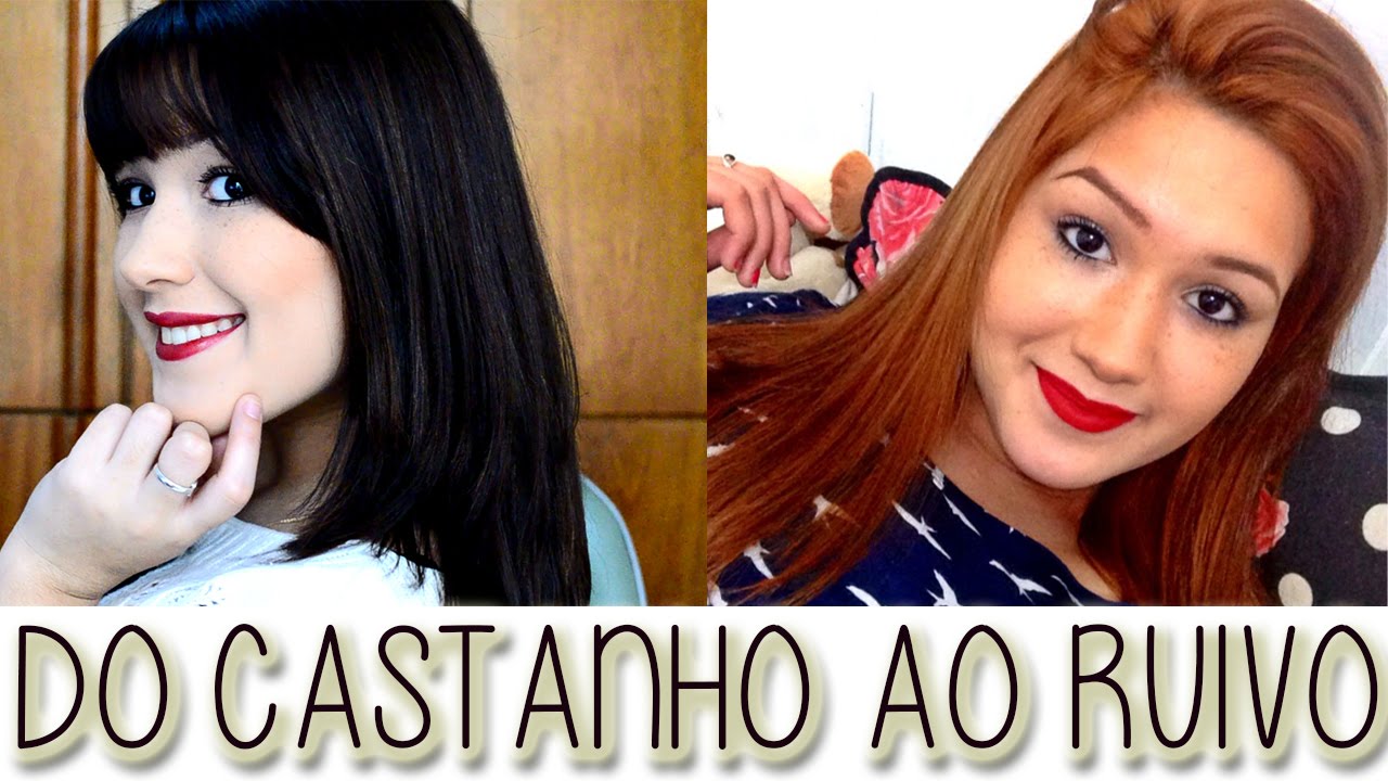 Do Castanho ao Ruivo Natural - YouTube