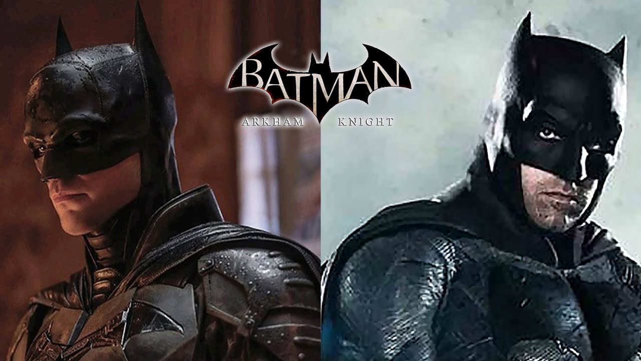 Different fighting styles between Battinson VS Batfleck (Beginner VS ...