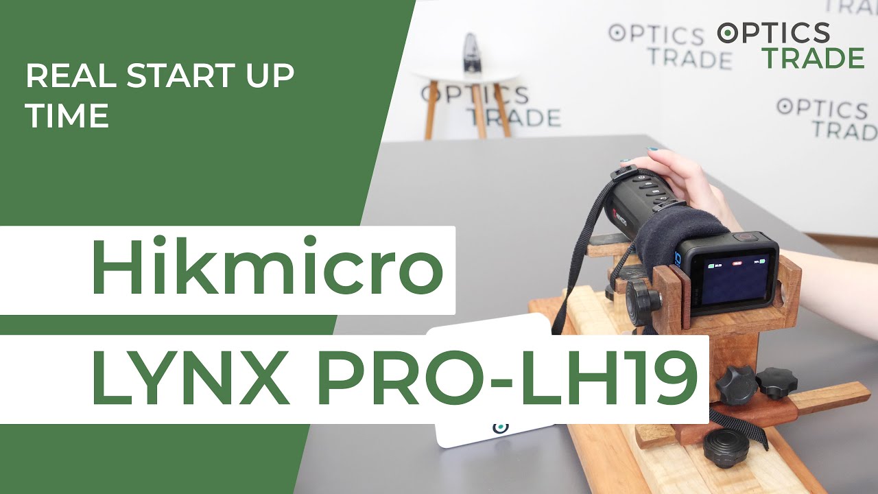Hikmicro LYNX PRO-LH19 | Optics Trade Real Start up Time - YouTube