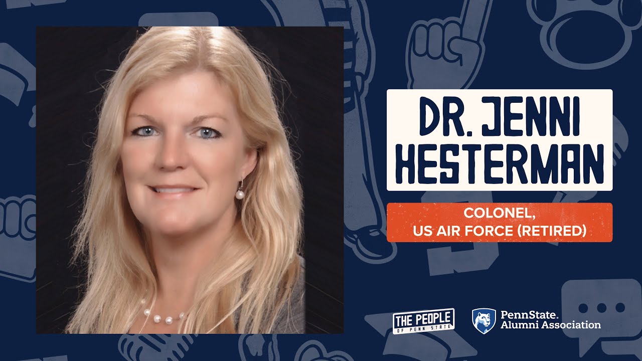 The People of Penn State–Life in the Air Force with Dr. Jenni Hesterman - YouTube