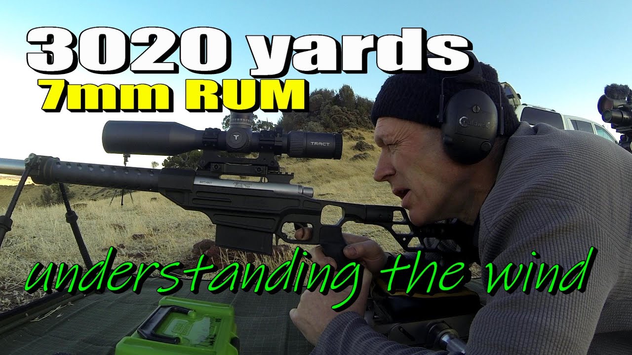 7mm Remington Ultra Mag at 3020 yards - YouTube