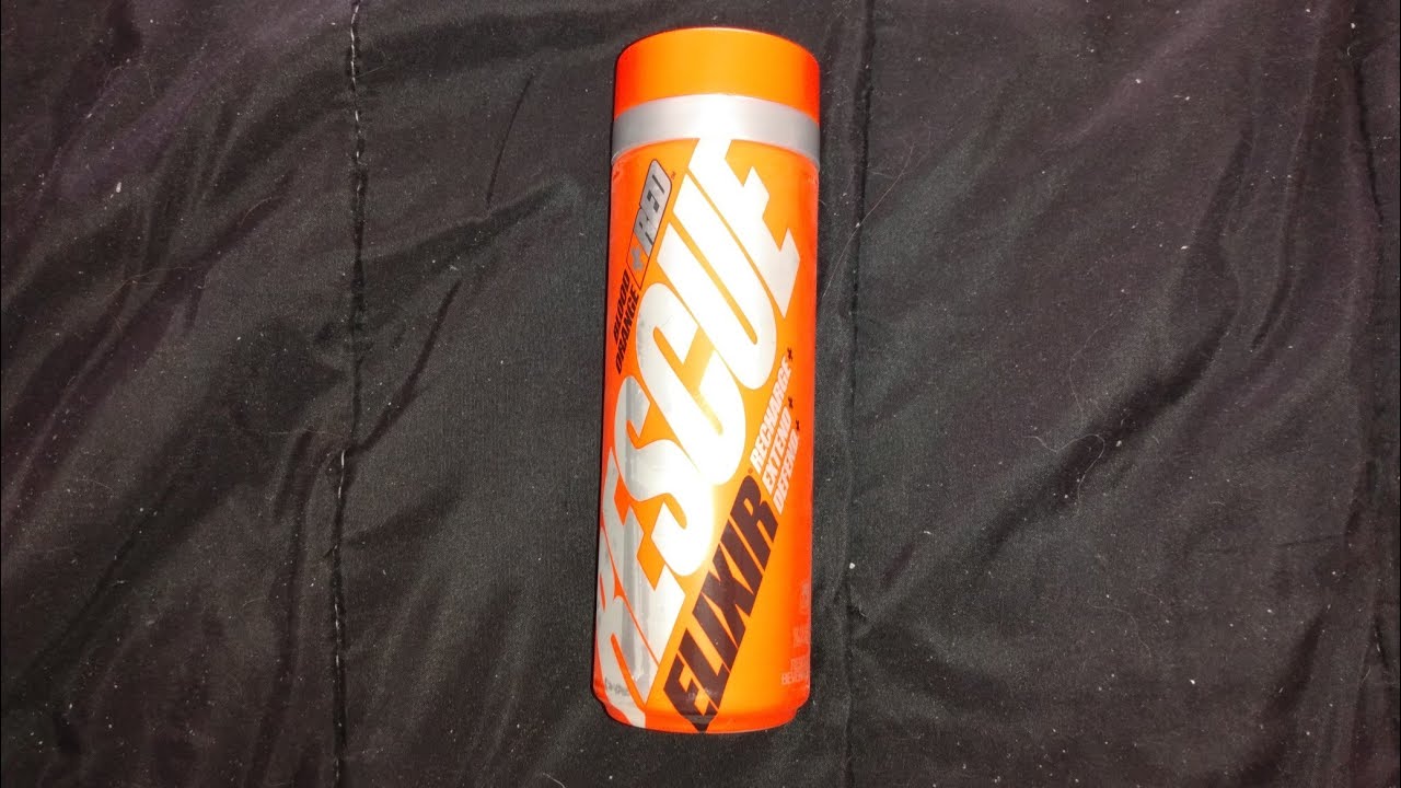 + Red Rescue Elixir Blood Orange Review - Disabled and Prepping - YouTube