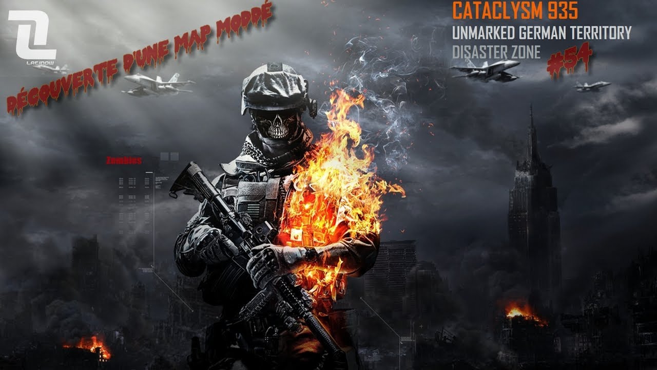 Call of duty World at War : Découverte d'une map Moddé n°54 : Cataclysm ...