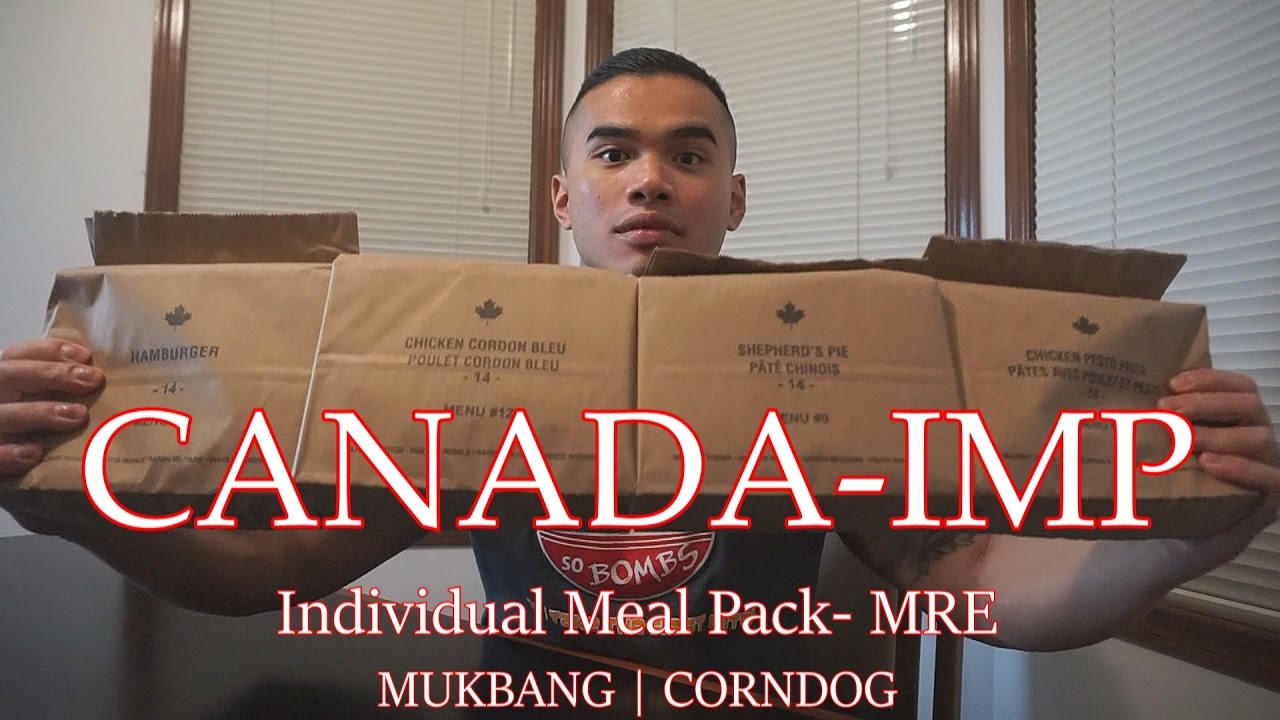 CANADIAN IMP | INDIVIDUAL MEAL PACK- MRE - YouTube