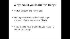 SQL Tutorials - YouTube