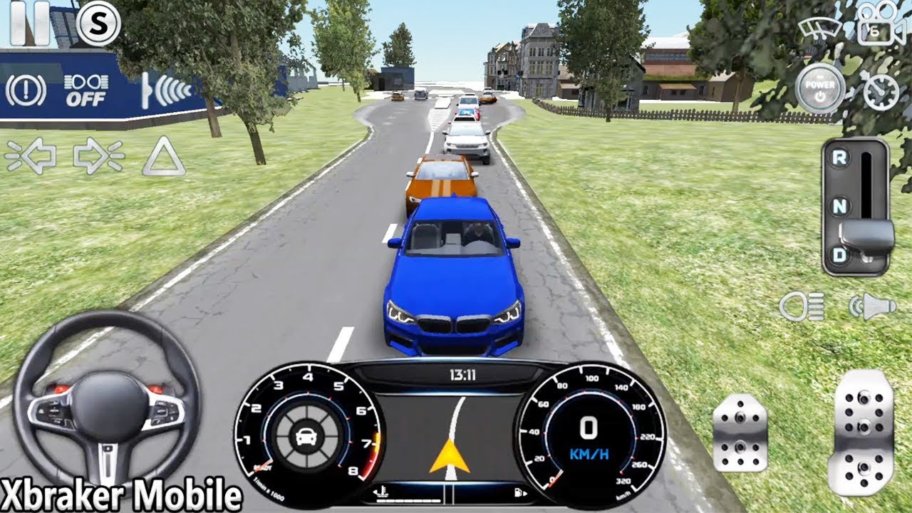 Real Driving Sim #35 - Blue Classic Car Driving - Best Android Gameplay ...