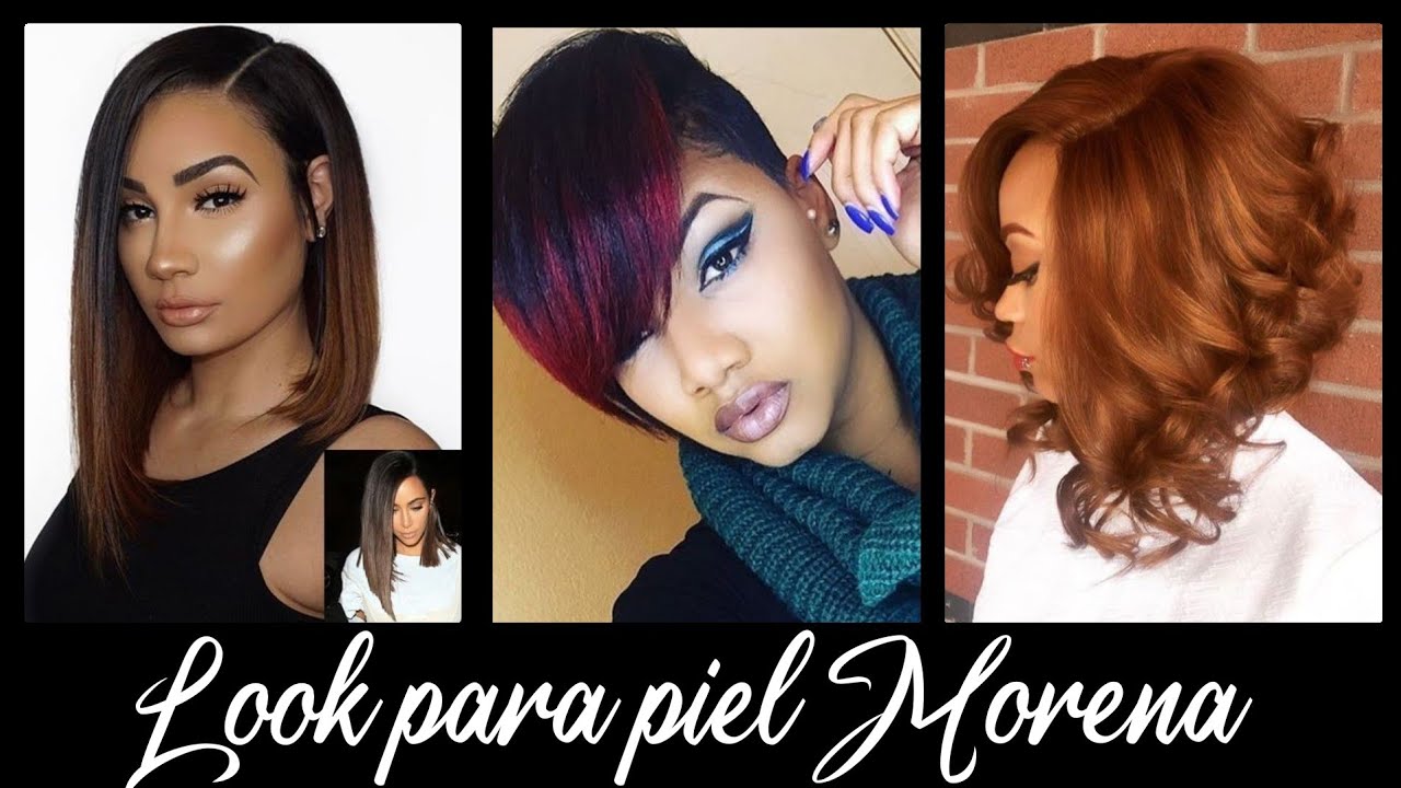 IDEAS DE LOOK PARA ESTE 2021/LOOK PIELES MORENA MUJER/TINTES 2021 - YouTube