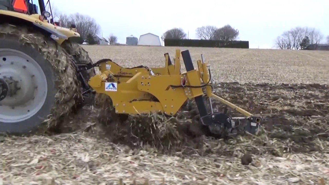 Subsoiler ALPEGO KE 7 300 , 8 déc 2017 à St-Césaire. - YouTube