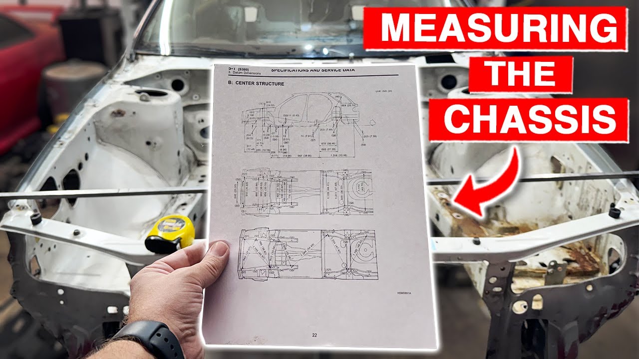 Finding Hidden Frame Damage... Is The Chassis Straight? | Impreza GF8 ...