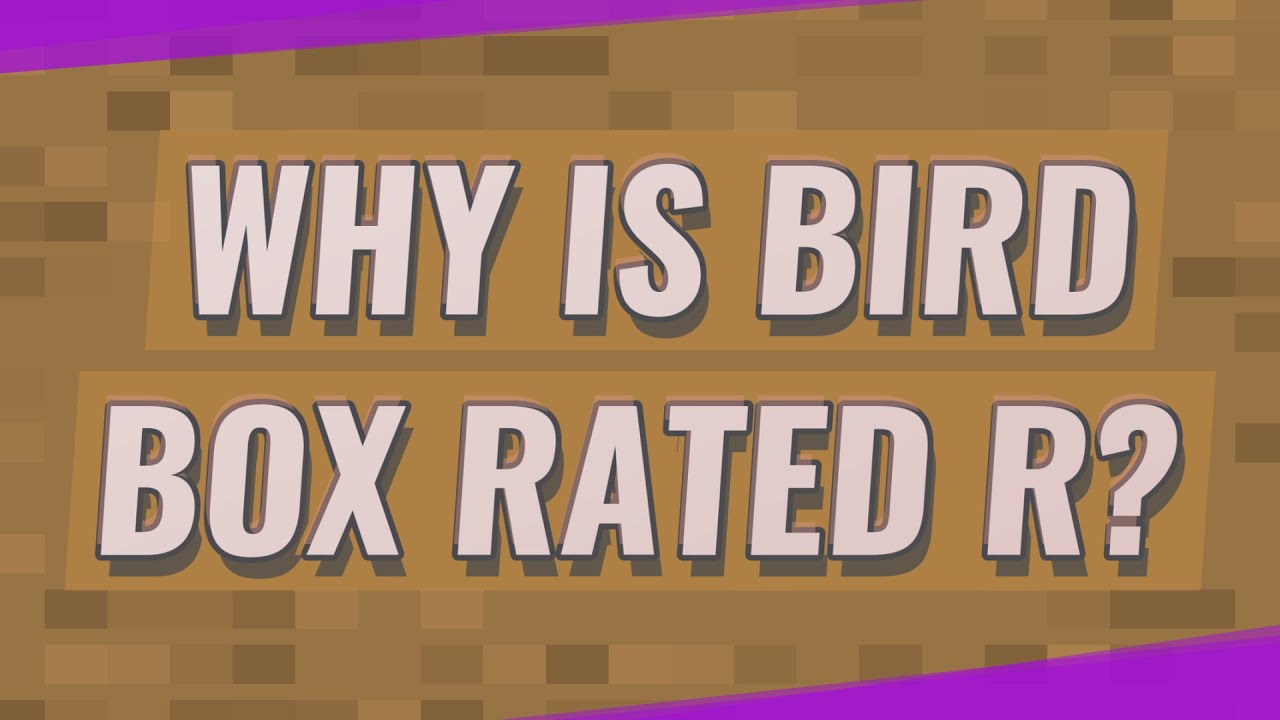 Why is bird box rated R? - YouTube