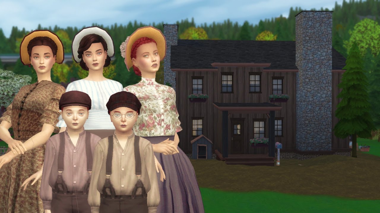 *NEW CHALLENGE* Sims 4 Simerican Settlers Challenge - The 1860s ...